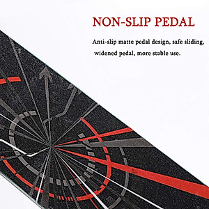 WRRAC-Trampolines Freestyle Sports Kick Scooter Commuter Scooter Height-Adjustable Dual Suspension System Large 200mm Wheels Quick-Release Folding System Durable Push Scooters for Adults Teens