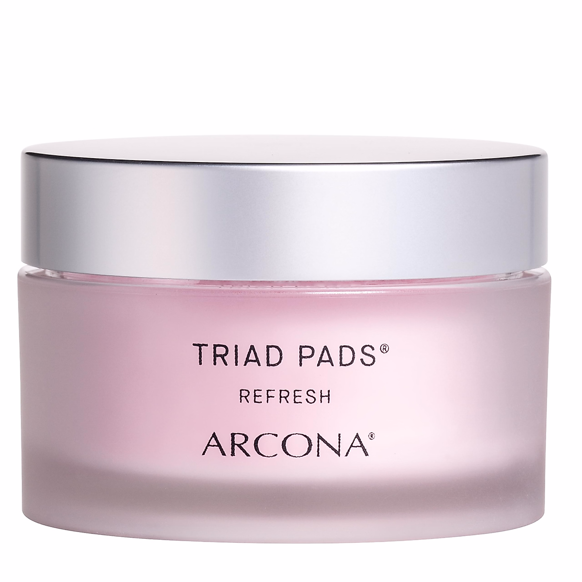 ARCONA Triad Pads - Cold Processed Cranberry and Rice Toner, Brightening Toner Pads for Face, 45 Facial Toner Pads. Made in The USA.