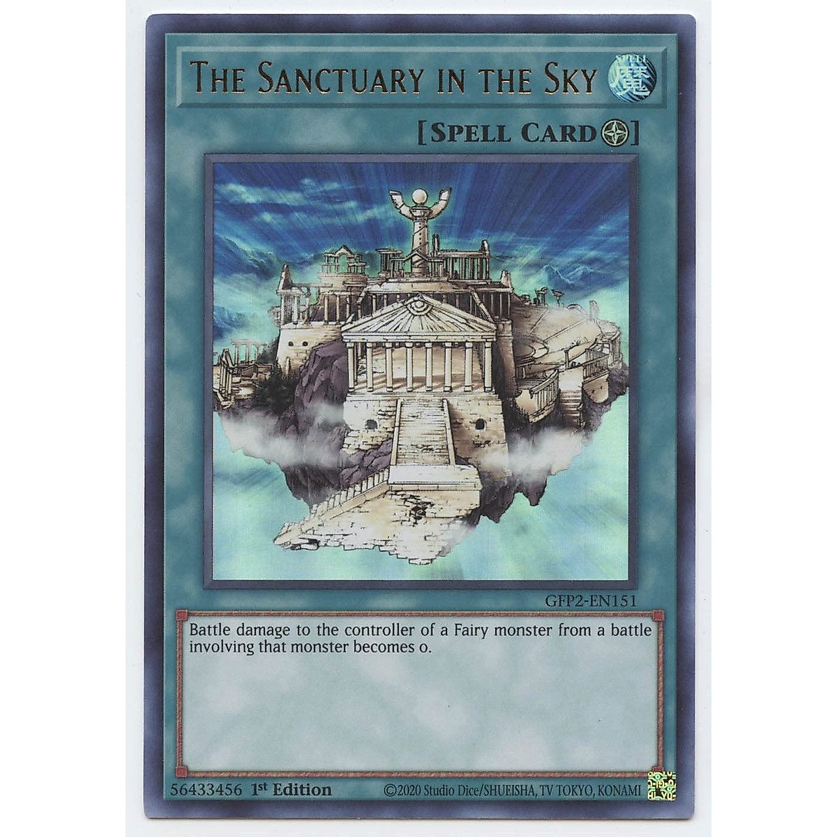 The Sanctuary in The Sky - GFP2-EN151 - Ultra Rare - 1st Edition