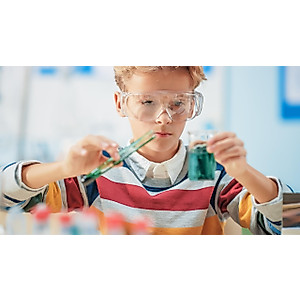 3 Pack | OTG Safety Glasses | Over Eyeglasses | Anti-Fog & Scratch Resistant | Impact & Scratch Resistant