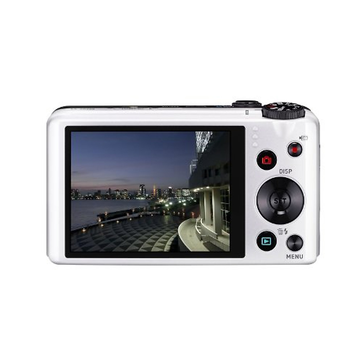 Casio Exilim EX-ZR200 High Speed 16 MP, 12x Optical Zoom Compact Digital Camera (White)