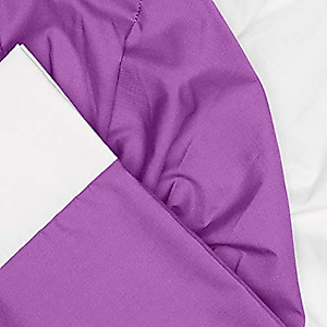 Baby Doll Lodge Collection Pillowcase and Sheet Set in Plum, Plum