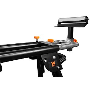 WEN Miter Saw Stand, Collapsible and Rolling with 3 Onboard Outlets (MSA330)