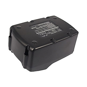 HGUIM 3000mAh/54.00Wh Replacement Battery for Metabo 625343000, 625346000, 625457000 SE 18 LTX 6000 620049840, SE 18 LTX 6000 620049890, SLA 14.4-18 LED, SSD 18, SSD 18 LT