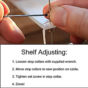 Generic Hanging Window Plant Shelf in Clear Acrylic with Bonus Wall Mounted Herb or Flower Pot – 2 Height Adjustable Shelves, Kitchen Window Garden, Indoor Plants, Display Shelf. L20” x H34” x D6”