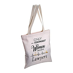 MBMSO Lawyer Tote Bag Attorney Gifts Lawyer Handbag Law Student Gifts only the Strongest Women Become Lawyers Shoulder Bag (Lawyer Tote Bag)