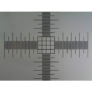 Microyn Microscope Stage Micrometer Calibration Slide (TCM-H) with 4-Scales and 0.01mm Line Resolution
