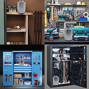 Wisesorb 800 Gram Gun Safe Dehumidifier, 1 Pack of 1.77 LBS Rechargeable Dehumidifier Blue to Pink Silica Gel Desiccant Moisture Absorbers, Dehumidifiers for Room, Bedroom, Safe, Closet, Bathroom, Car