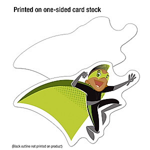 Carson Dellosa 42 Piece Superhero Kid Bulletin Board Cutouts, Super Hero Classroom Cutouts for Superhero Party Decorations and Room Décor, Comic Boards, Classroom Labels, and Classroom Décor