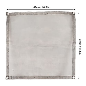 iFCOW Foldable Camping Fire Pit, Portable Folding Firepit Camping Fire Pit with Storage Case for Camping Backyard Garden