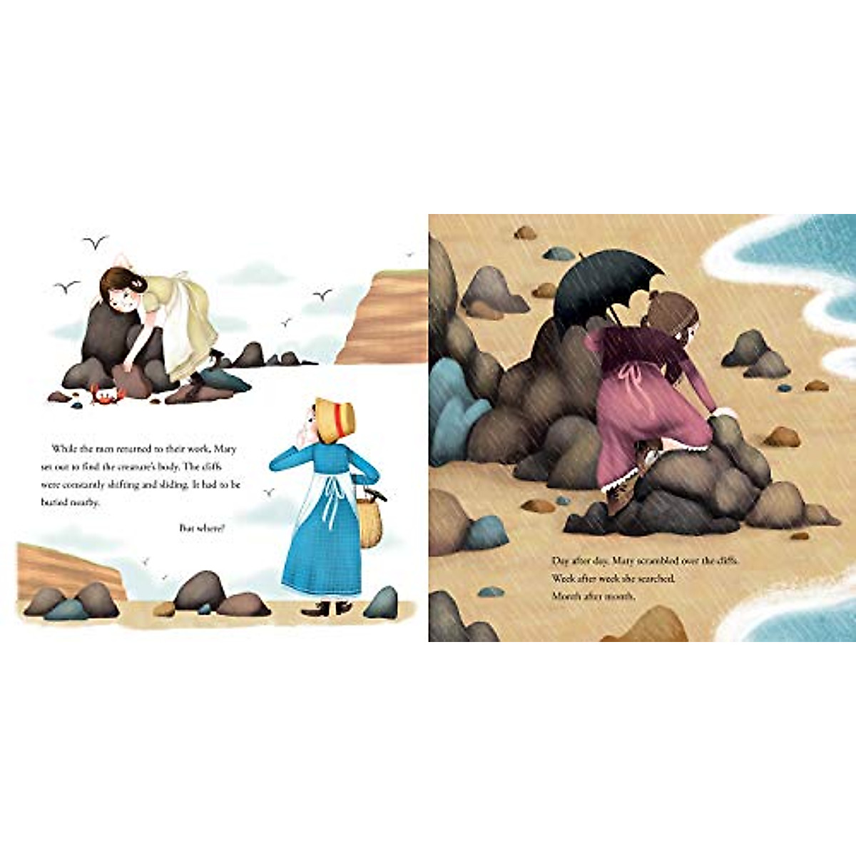 Dinosaur Lady: The Daring Discoveries of Mary Anning, the First Paleontologist (Women in Science Biographies, Fossil Books for Kids, Feminist Picture Books, Dinosaur Gifts for Kids)