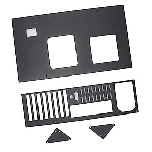 ATX/M‑ATX/ITX Case,Gaming Computer Case Chassis,Open Air Case Frame Graphics Card Mining Machine Cas,DIY Motherboard Rack Mine Rack,Good Heat Dissipation Effect