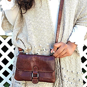 Voyager Mini Crossbody #7610 (Brown)