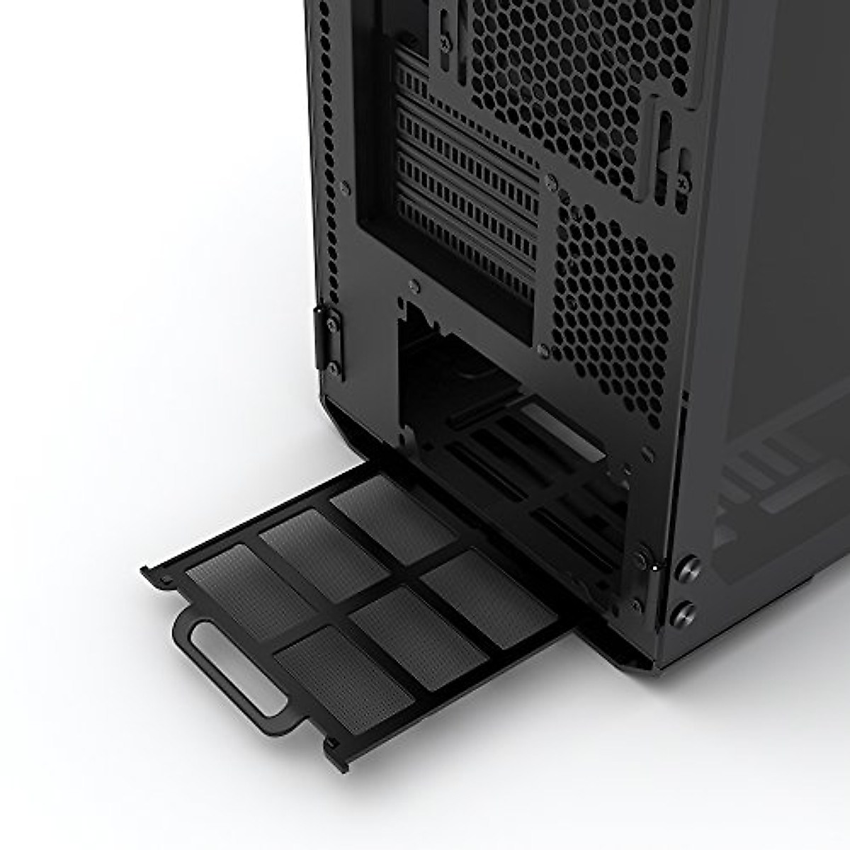 Phanteks (PH-ES314ETG_BK) EVOLV mATX Tempered Glass Edition Aluminum Exterior RGB LED Illumination Micro Tower Case, Satin Black