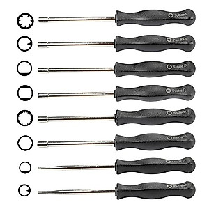 Savior 8pcs Carburetor Adjustment Tool Carb Screwdriver kit for Poulan Echo Husqvarna Carftsman Homelite Common 2 Cycle Small Carb Engine
