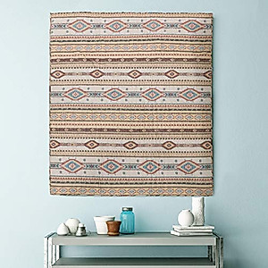 Barefoot Bungalow Phoenix Throw Blanket, 50x60-inch, Tan