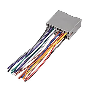 Bingfu Stereo Radio Harness for Select 2003-2017 Ford Lincoln Mercury Hyundai Land Rover Vehicles DA21 Stereo Wiring Harness Antenna Adapter