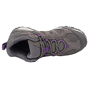 Merrell womens Yokota 2 Mid Waterproof Hiking Boot, Granite, 9 US