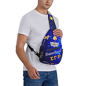 Emiyrtn Sigma Gamma Rho Crossbody Bag, Outdoor Travel Shoulder Bag, Sigma Gamma Rho Gift, Sigma Gamma Rho Backpack