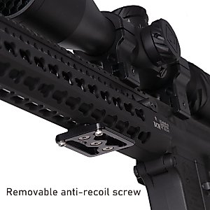 Keymod Arca Swiss Plate, Keymod to Arca(ARCA-Swiss)/RRS(Really Right Stuff) Rail Mount, Keymod Convert to ARCA/RRS Quick Release Rail,Keymod Hunting Tripod Mount Adapter