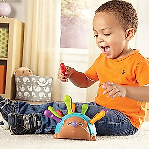Learning Resources Spike The Fine Motor Hedgehog - 14 Pieces, Ages 18+ months Toddler Learning Toys, Fine Motor and Sensory Toys, Educational Toys for Toddlers, Montessori Toys