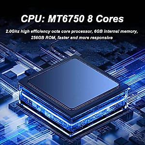 Rosvola 10in Tablet, Calling Tablet 1960x1080 IPS HD Large Screen for Android 11 6GB 256GB for Travel (US Plug)