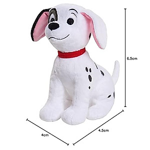 Disney Collectible 8-Inch Beanbag Plush, Patch, 101 Dalmations, Stuffed Animal Dog, Kids Toys for Ages 2 Up by Just Play