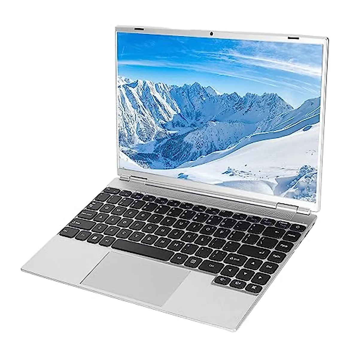 BROLEO Digital Laptop, 8GB RAM Business Laptop for Distance Learning for Recreation (US Plug 8G+512G)