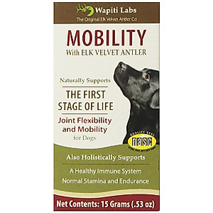 Wapiti Labs Dog Mobility Pet Supplement Formula, 15gm
