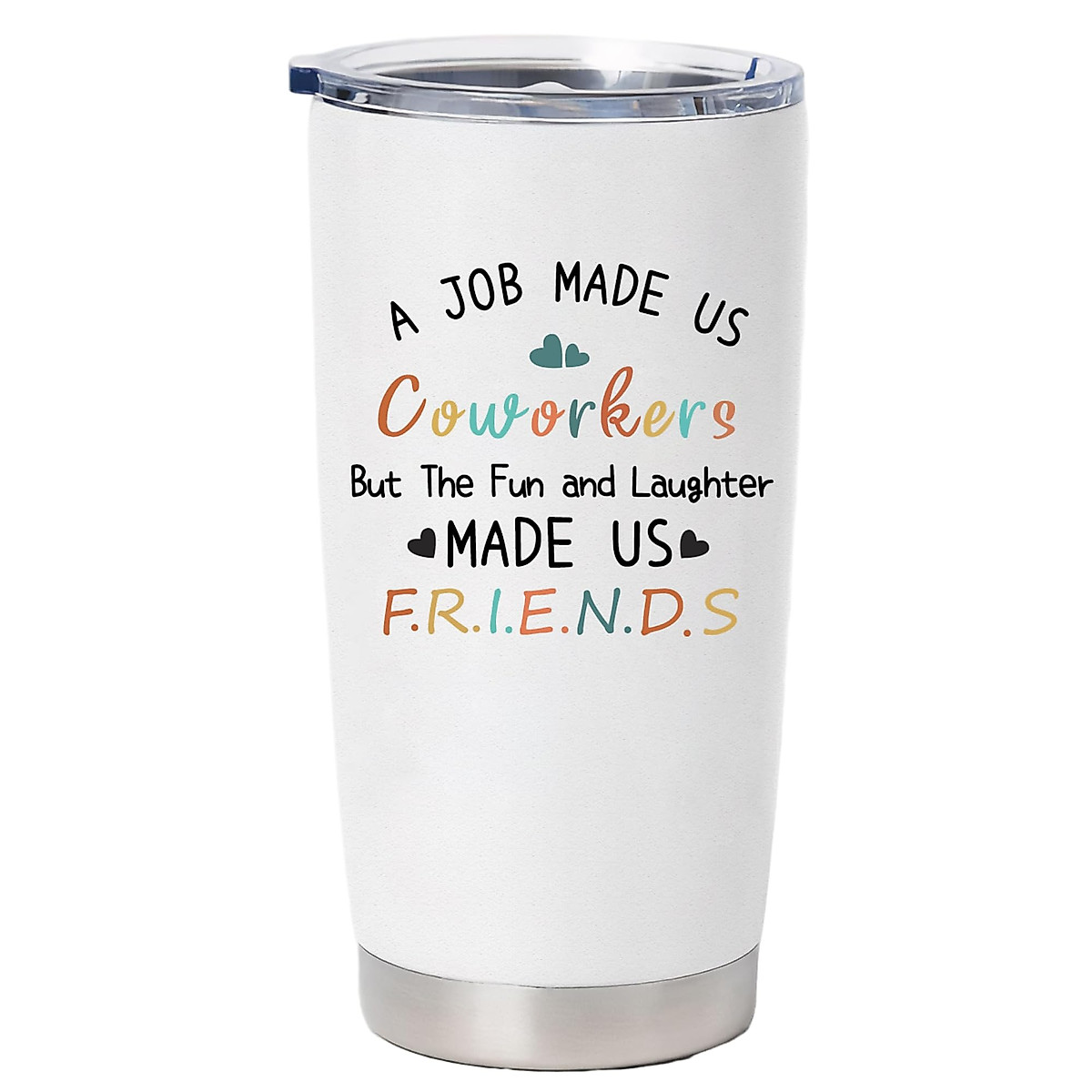 Niduilef Coworker Gifts for Best Friend,- Stainless Steel 20oz Tumbler for Friends- Christmas Birthday Office Appreciation Thank You Gift for Coworkers