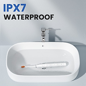 Oclean Electric Toothbrush for Adults, Sonic Toothbrush Soft Gum Care, Whitening, 180 Days Battery Life, IPX7 Waterproof, 76000 VPM Motor, USB C Rechargeable, White