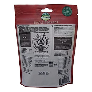Simple Rewards Small Animal Treats 3 Flavor Variety Bundle (1) Each: Baked Cranberry, Freeze Dried Bananas, Baked Veggie, 1-2 Ounces