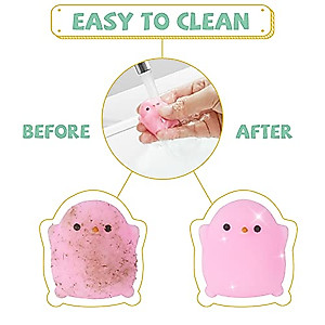 YIHONG 120 Pack Kawaii Squishies, Mochi Squishy Toys for Kids Party Favors, Mini Stress Relief Toys for Christmas Party Favors, Classroom Prizes, Birthday Gift, Goodie Bag Stuffers