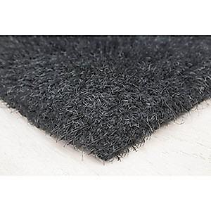 Vista Living Claudia Shag Area Rug 30 in. x 48 in., Charcoal
