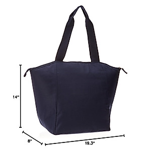 French Bull Medium 19" Tote Bag - Insulated, Women, Girl, Lunch, Purse, Grocery, Beach, Diaper, Shopping - Kat