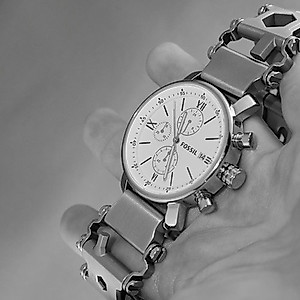 BestTechTool watch adapter compatible with LEATHERMAN TREAD and compatible with GARMIN watch (D2 Delta PX/tactix Delta, Stainless Steel, TREAD)