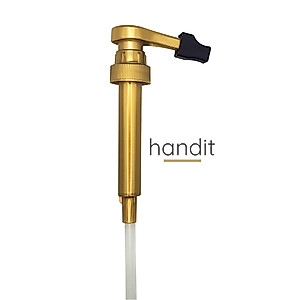 Handit - Coffee Syrup Pump Tip Cap Covers Only | Silicone Rubber | Keep Syrups, Condiments, Bottles Clean, Preserved | Fits Pumps for Torani, DaVinci, Skinny, Monin | 10-Pack