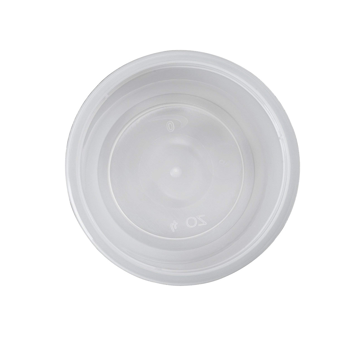 Deluxe 4oz Deli Food Storage Containers Designed for Fridge and Freezer (50 Pack)