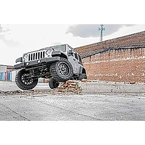 Rough Country 4" Lift Kit for 2007-2018 Jeep Wrangler JK Unlimited - 68130