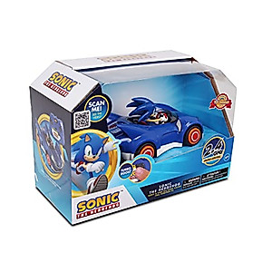 NKOK Sonic and Sega All Stars Racing Remote Controlled Car - Sonic The Hedgehog, for Ages 6 and up, Allows Children to Pretend to Drive and Have Fun at The Same Time!