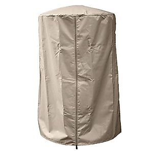 YaptheS Patio Heater Cover, Patio Heater Cover for Electric Heaters Strong and Waterproof Oxford Fabrics for Outdoor/Garden Beige, Patio Heater