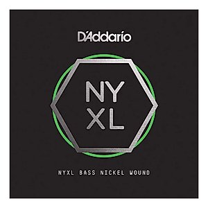 D'Addario NYXL Nickel Wound Bass Guitar Single String - NYXLB130T, Long Scale, 130, Tapered