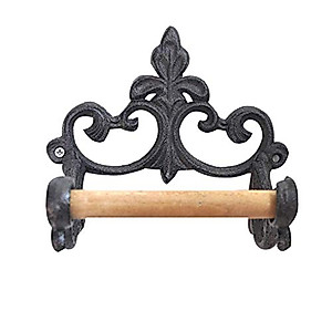 -Shelf Balcony Bathroom Towel Rack,Bathroom Hand Towel Vintage House Towel Toilet Paper Holder Iron Towel Rack,Sweat Towel Holder/2#/13.6 * 15.5 * 8.5Cm