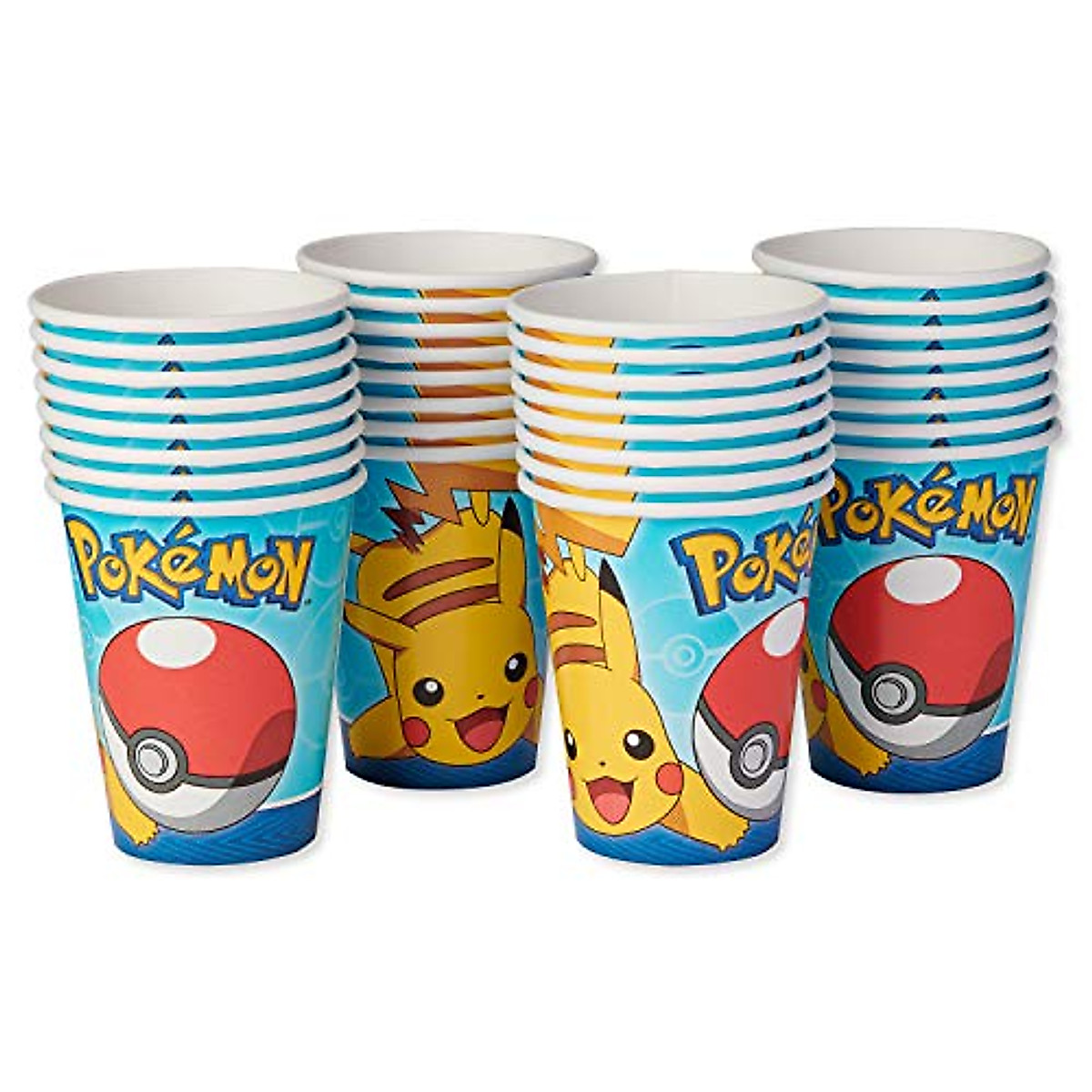American Greetings Pokemon Party Supplies, 9 oz Paper Cups (32-Count)