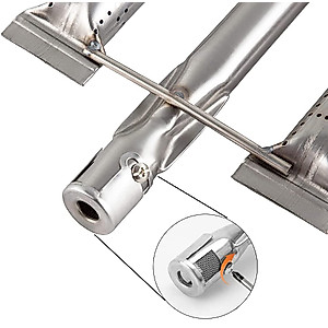 Dongftai SA246C (3-Pack) Stainless Steel Burner Replacement for American Outdoor Grill 24NB, 24NG, 24NP, 24PC, 30NB, 30PC, 36NB, 36PC