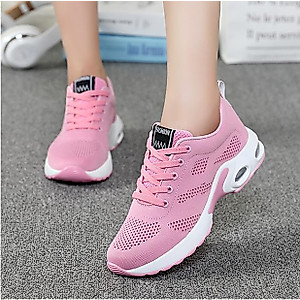 Musabela Orthopedic Sneakers for Women,Ortho Pro - The Most Comfortable Orthopedic Shoes,Lightweight Fashion Sport Sneakers,Casual Walking Air Cushion Shoes. (8.5 US, Pink)
