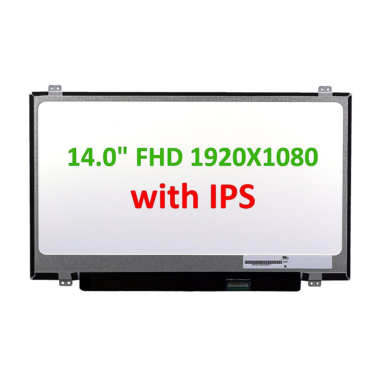 Fullcom New 14.0 inches Screen Compatible with Elitebook 14 840 G3, Envy 14t-u200 Also fit LP140WF6(SP)(D3),LP140WF1(SP)(B1), LP140WF1(SP)(K1) Replacement Screen