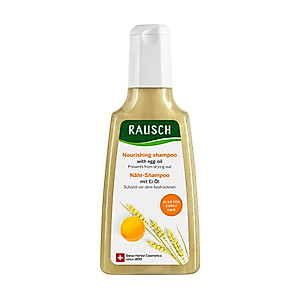 Rausch Egg Oil Nutrient Shampoo 200 ml - For Dry Hair Structure - Scalp Treatment - Soothes & Regulates - German Personal Care