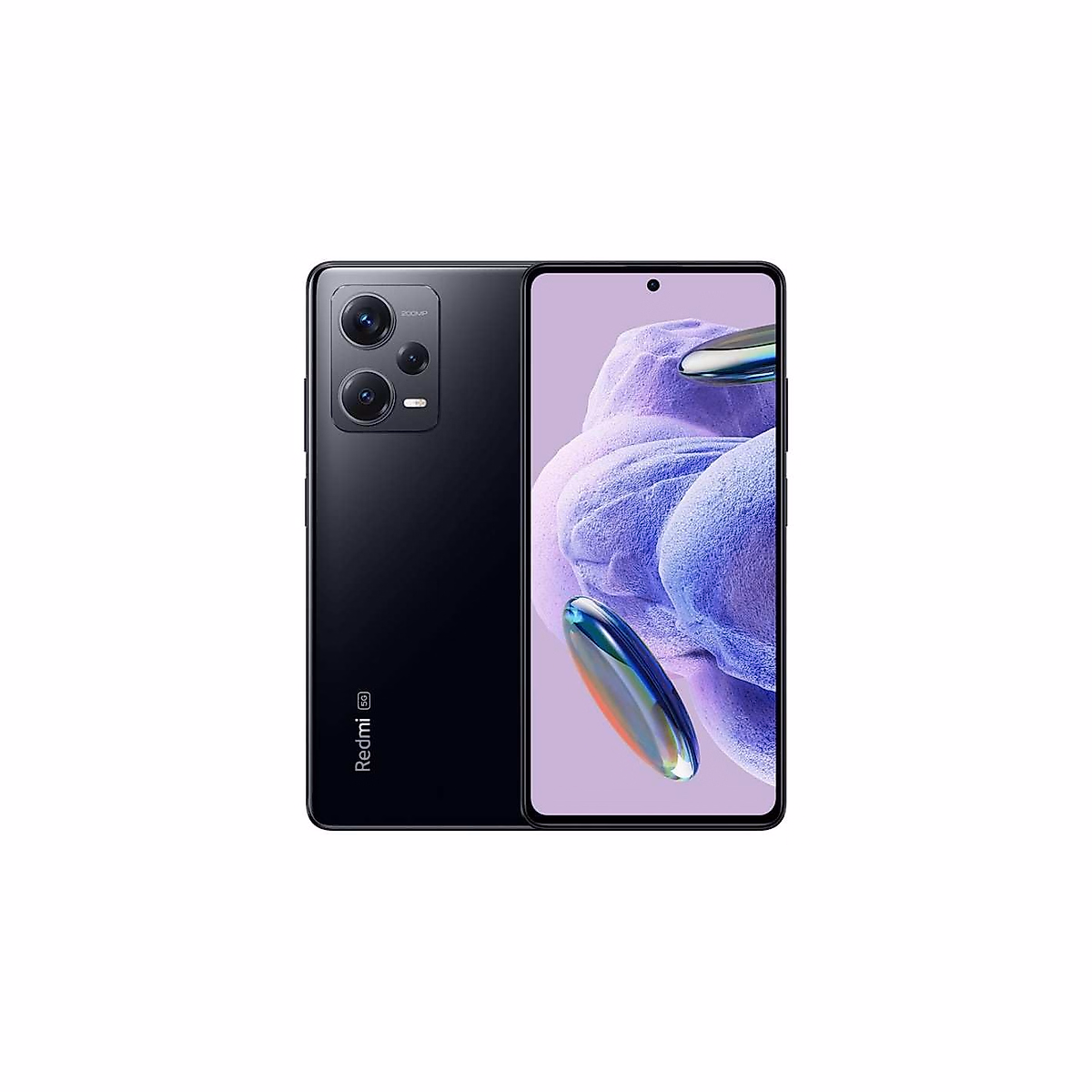 Xiaomi Redmi Note 12 Pro+ Plus 5G + 4G (256GB + 8GB) Factory Unlocked 6.67" 200MP Triple Camera (Tmobile Tello Mint USA Market Global) + Extra (w/Fast Car Charger Bundle) (Midnight Black (Global))