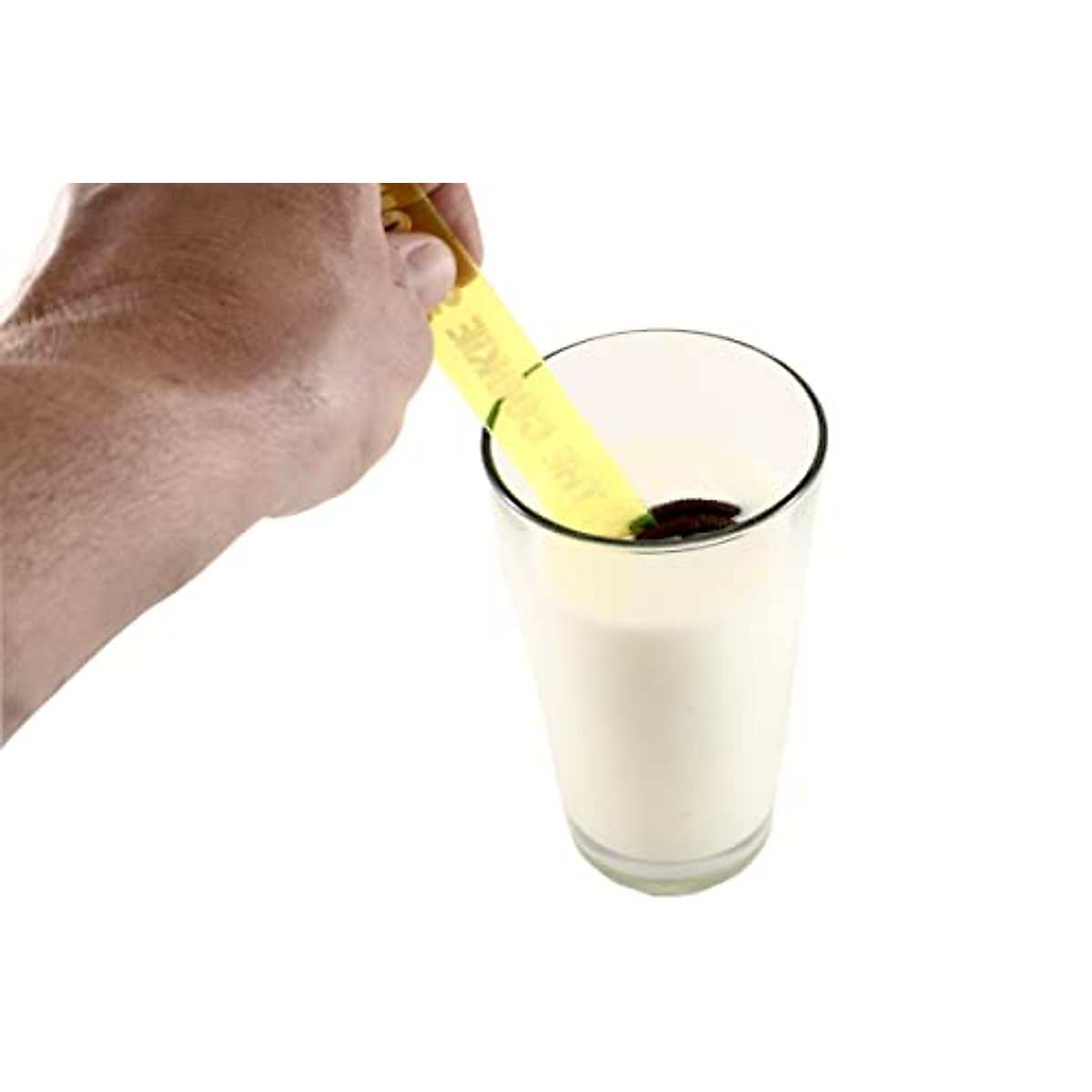 Drinking Sunlight Oreo Cookie Dunker Tool Kitchen Spoon Utensil (2-Pack), Yellow, 7'' (DS-101)